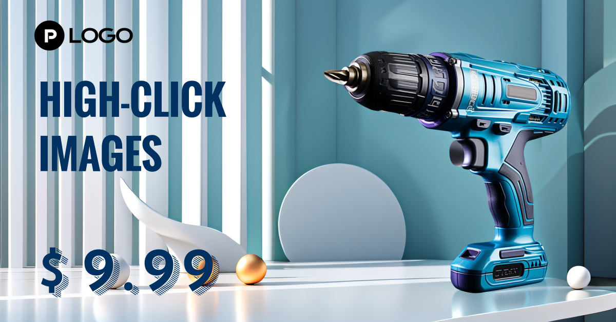 C4D Platform style Tools category e-commerce main picture template | Pic Copilot AI