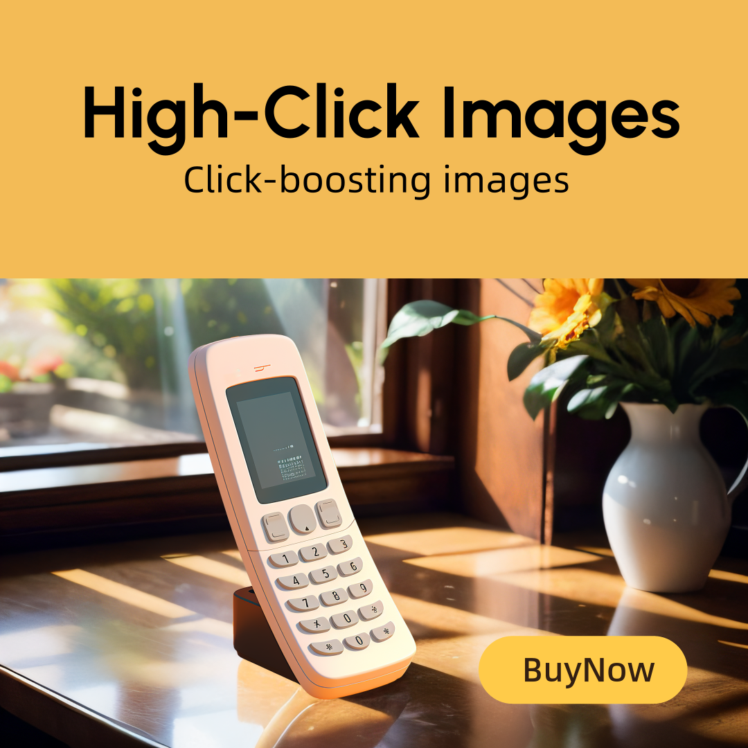Phones & Telecommunications category e-commerce main picture template ...